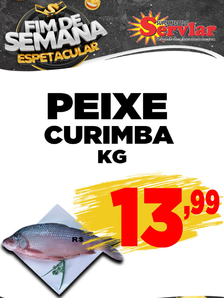 VIDRO - PEIXE CURIMBA KG | PDF