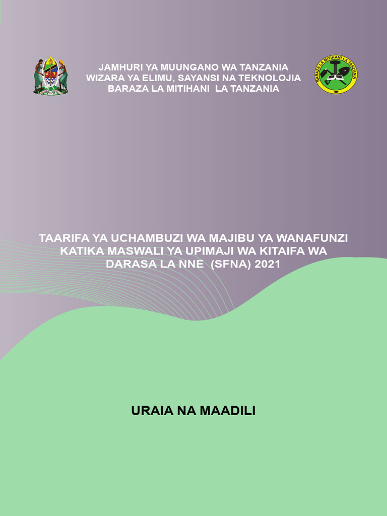 06 Uraia Na Maadili | PDF