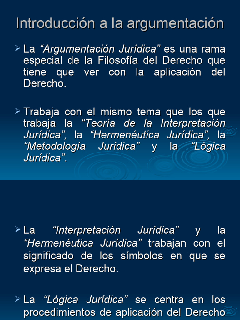 Argumentacion Juridica | PDF | Caso de ley | Hermenéutica