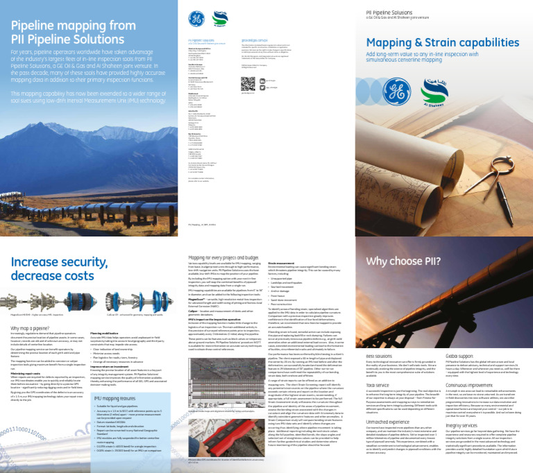 Pipeline Mapping Solutions by PII | PDF | Accuracy And Precision ...