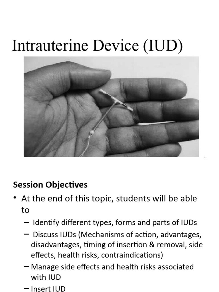 1. IUD | PDF | Childbirth | Human Reproduction