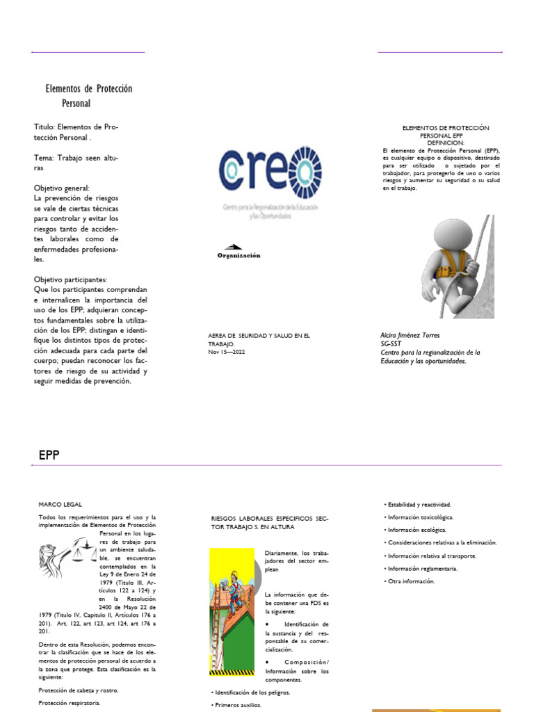 Capacitacion Epp | PDF