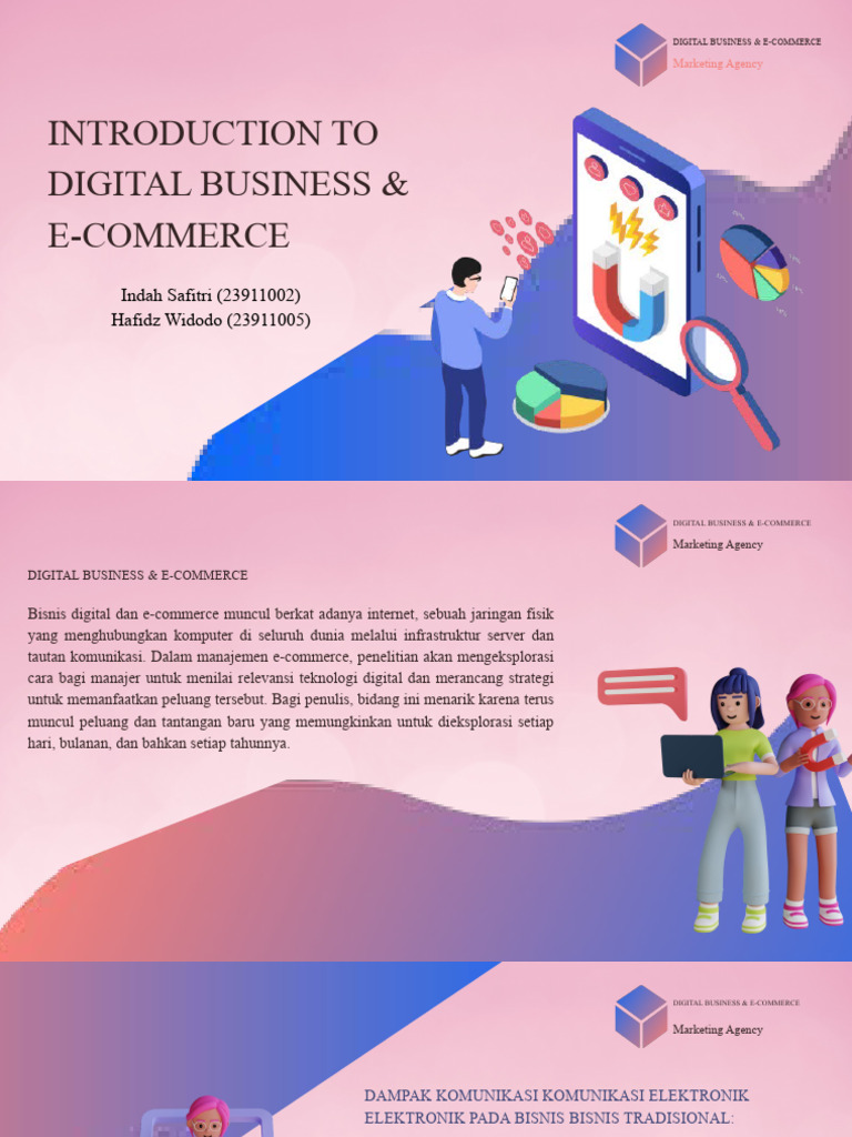 Introduction To Digital Business & E-Commerce | PDF