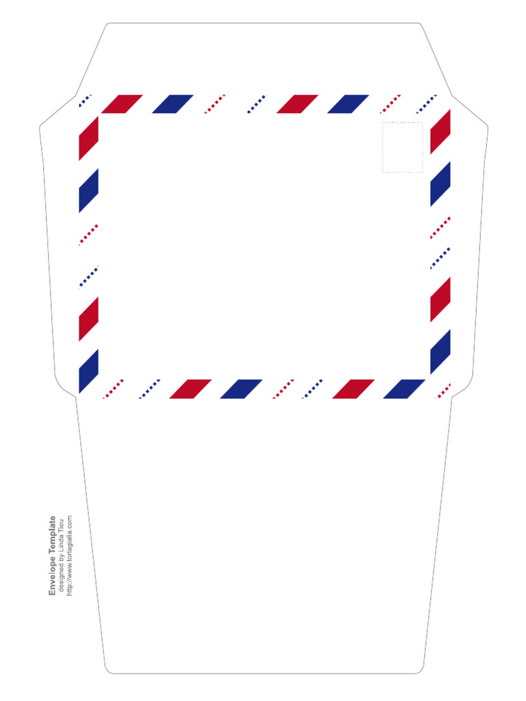 Envelope Com Papel de Carta | PDF