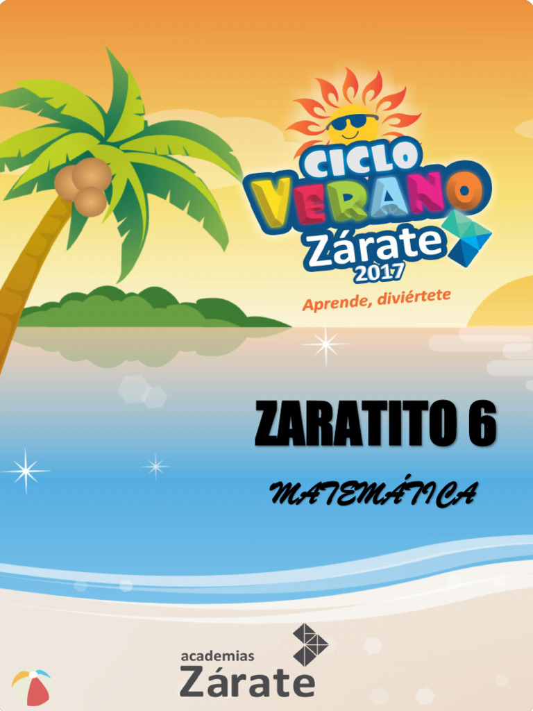 6TO GRADO | PDF | Sustracción | Multiplicación