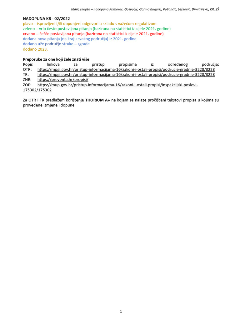Skripta Stručni Ispit 2024 01 Pdf