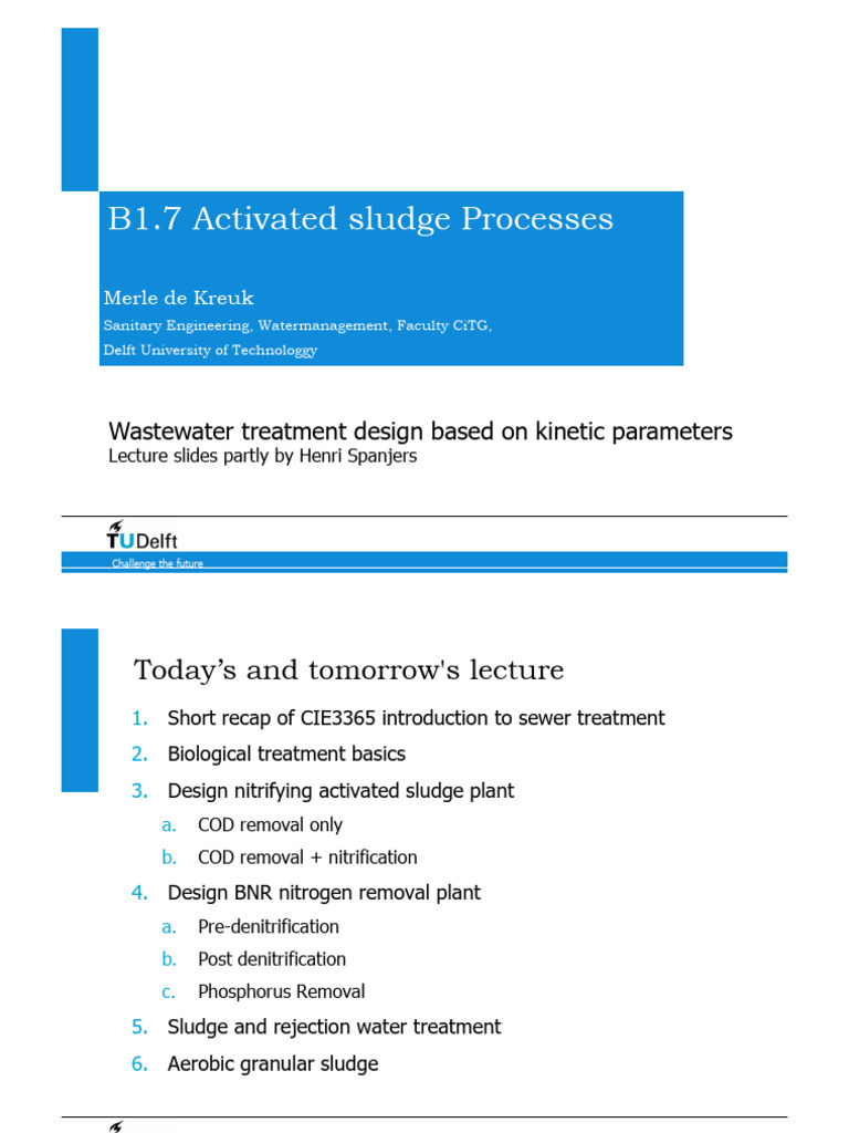 BNR Plant Design | PDF | Sewage Treatment | Environmental Engineering