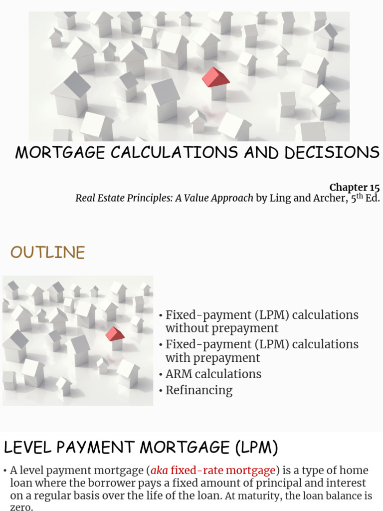 Mortgage Calculations 15 | Download Free PDF | Refinancing | Mortgages Mortgage Calculations 15 | Download Free PDF | Refinancing | Mortgages