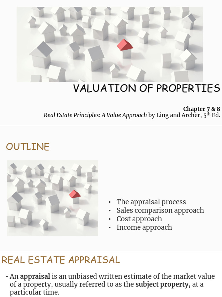 Valuation of Properties - 7&8 | PDF | Real Estate Appraisal ...