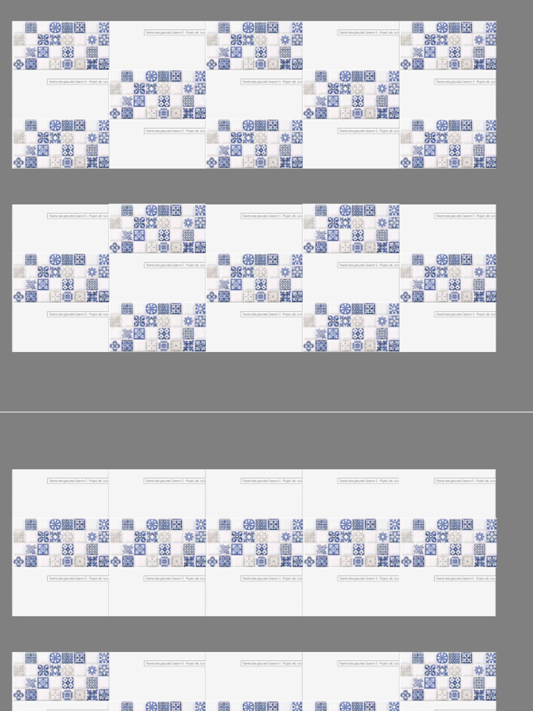 Randare Faianta | PDF