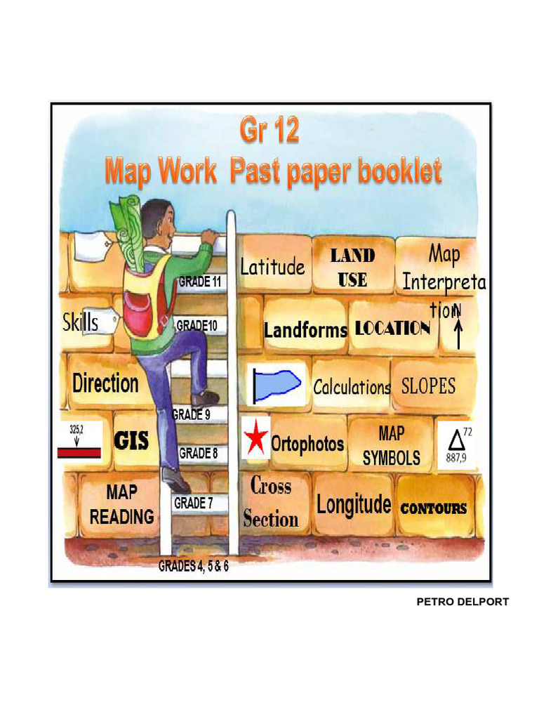 Mapwork Past Paper Booklet | PDF | Topography | Geographic Information ...