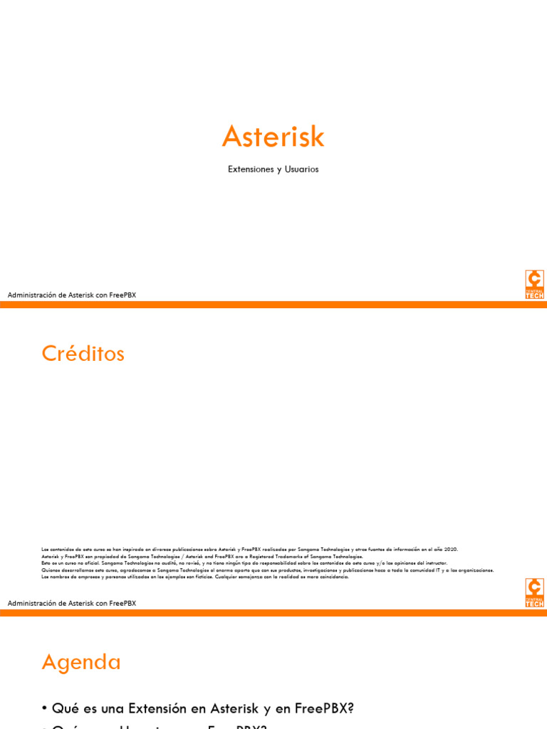 02 - Asterisk - Extensiones y Usuarios | PDF
