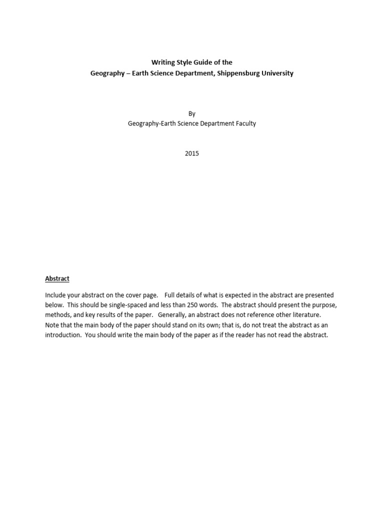 Writing Style Guide | PDF | Proofreading | Statistics