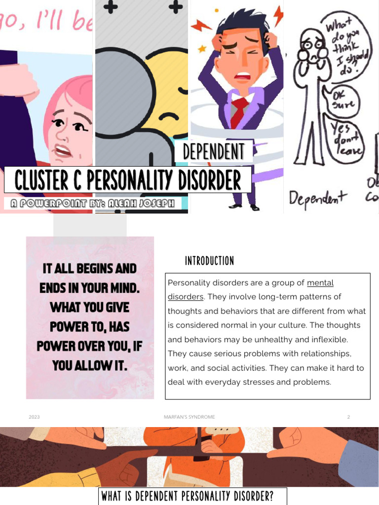 Dependent Personality Disorder - Behavioural Science | PDF ...