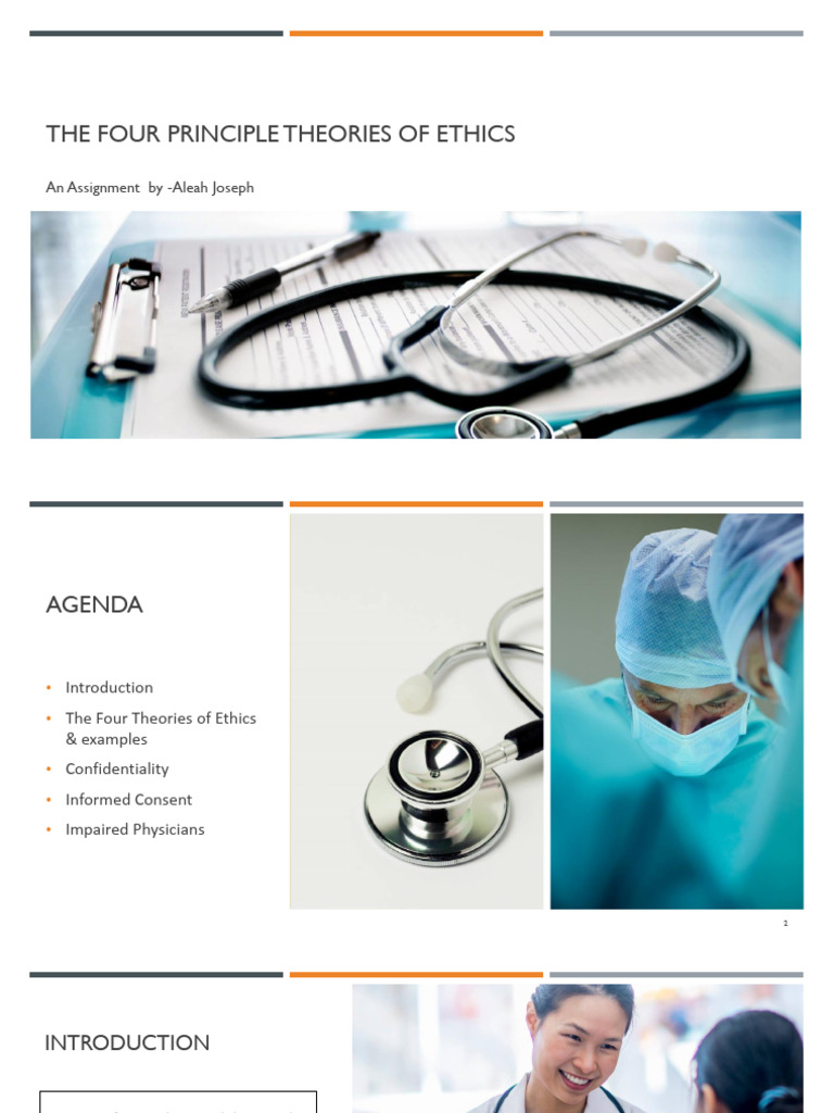 Behavioral Science -Four Theories of Ethics | PDF | Medical Ethics | Informed Consent