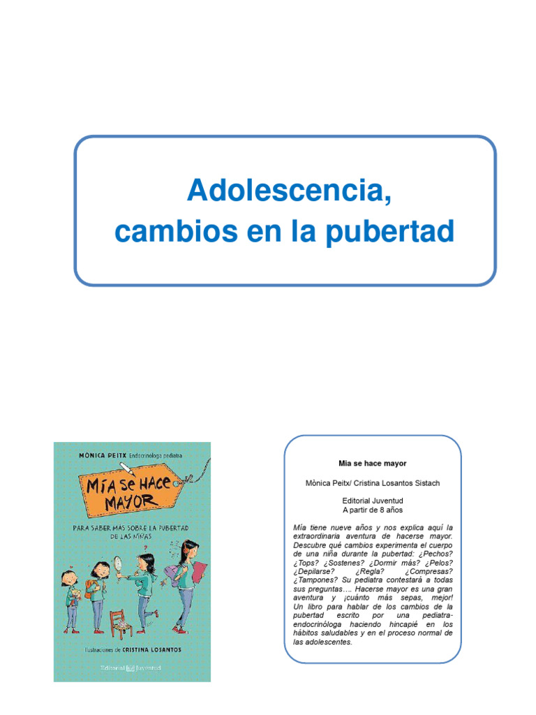 Guías de Pubertad y Adolescencia | PDF | Salud y bienestar