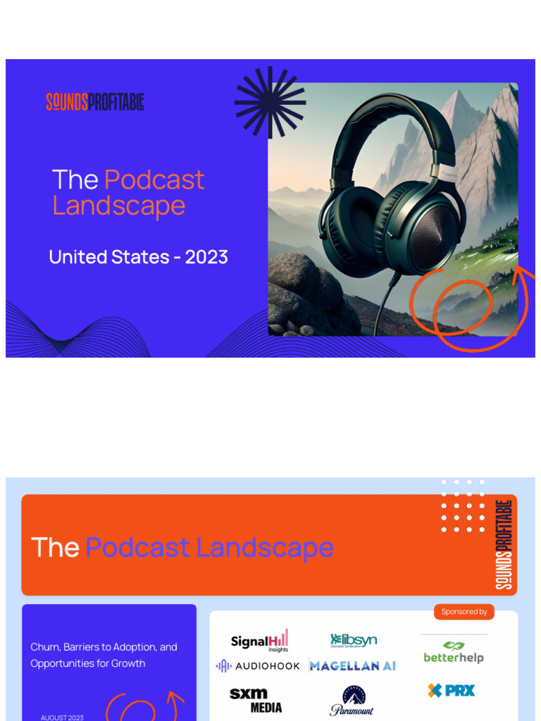 Evaluating the Podcast Landscape 2023 | PDF | Podcast | Internet