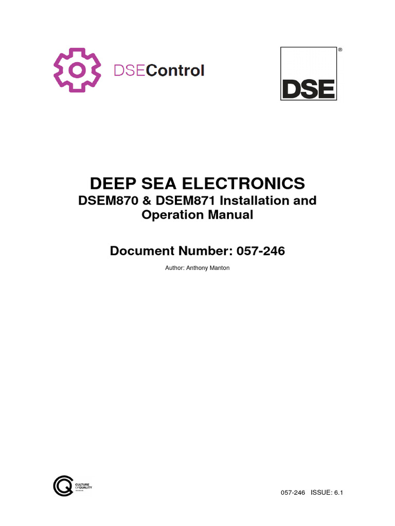 M870 Operator Manual | PDF