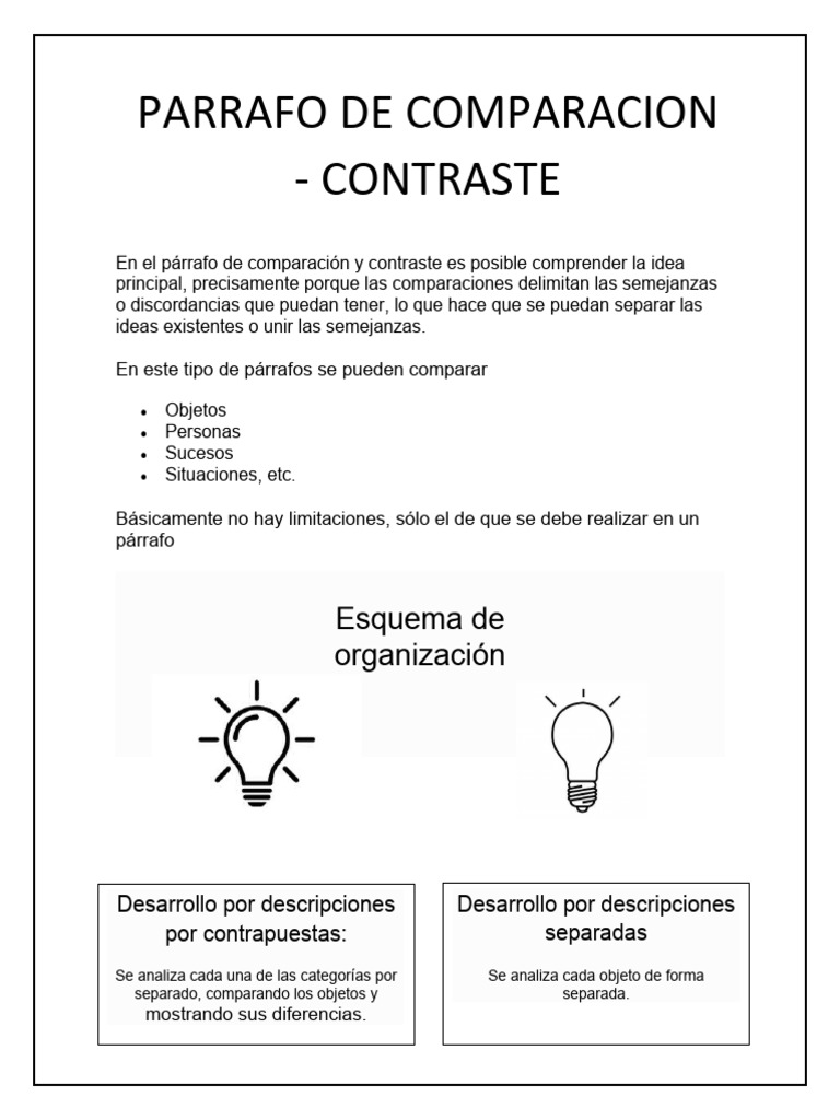 Gramática (Comparación) | PDF