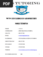 Euclidean Goemetry 12 | PDF | Circle | Perpendicular