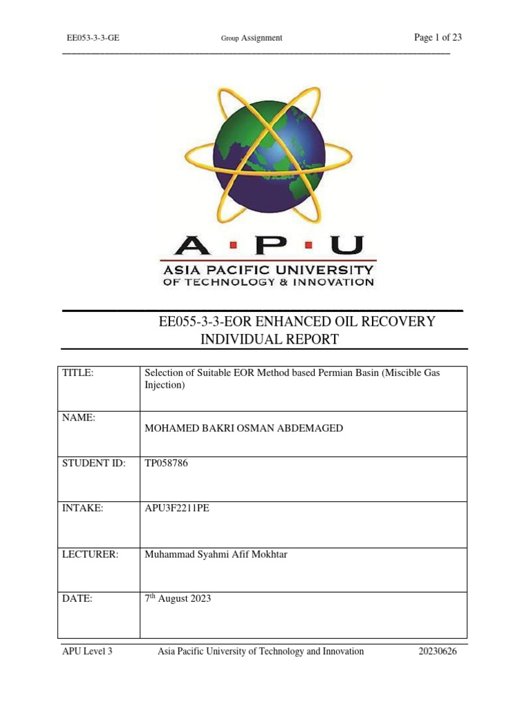 EOR MOHAMED BAKRI OSMAN (1) | PDF