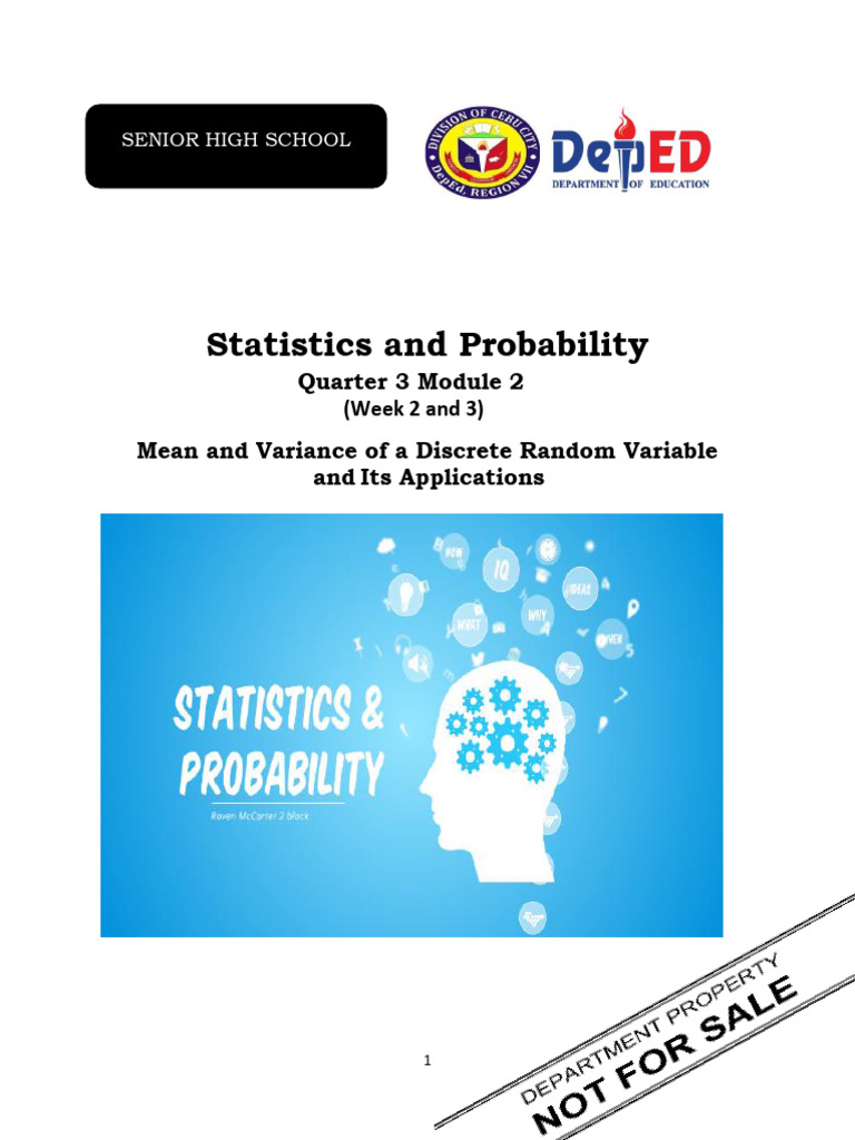 Stat Prob - Q3 - Week 2 3 - Module 2 - Mean and Variance - For ...