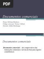 Documentos Comerciais | PDF | Impostos | Economias