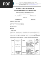 Contoh Duplik Perdata 2024 | PDF