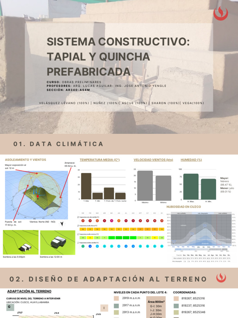Sistema Constructivo: Tapial y Quincha | PDF | Ciencias de la Tierra ...