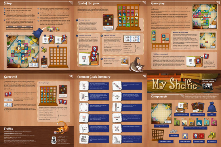 My Shelfie Game Rules Guide | PDF | Gaming