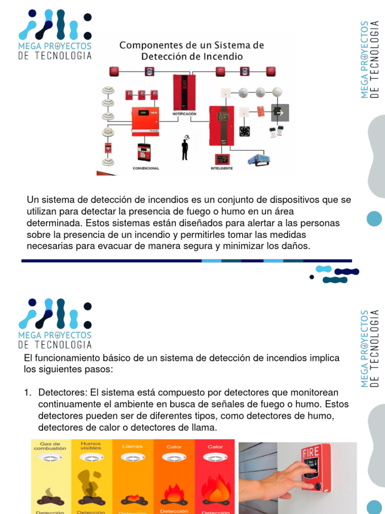 Prensentacio Capacitacion de Detección de Incendio Proyecto HONDA 1 PDF ...