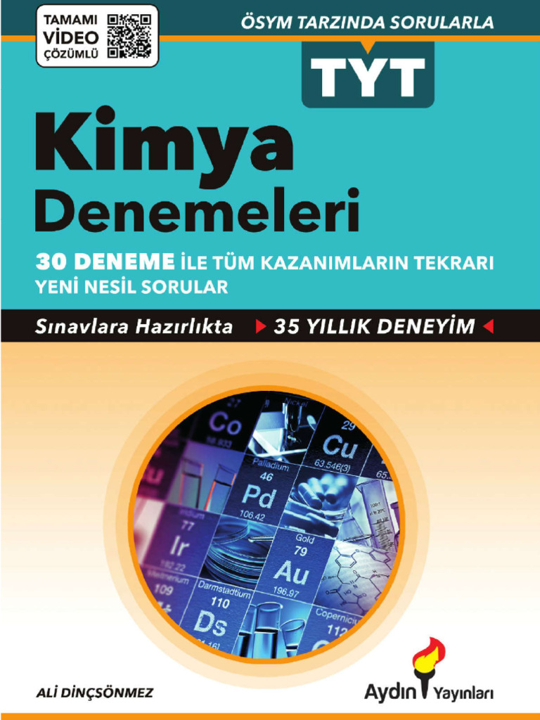Ayd脹n Tyt Kimya Deneme 2020 Pdf