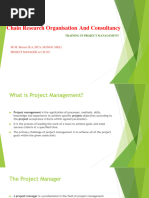 12 Principles of Project Management | PDF