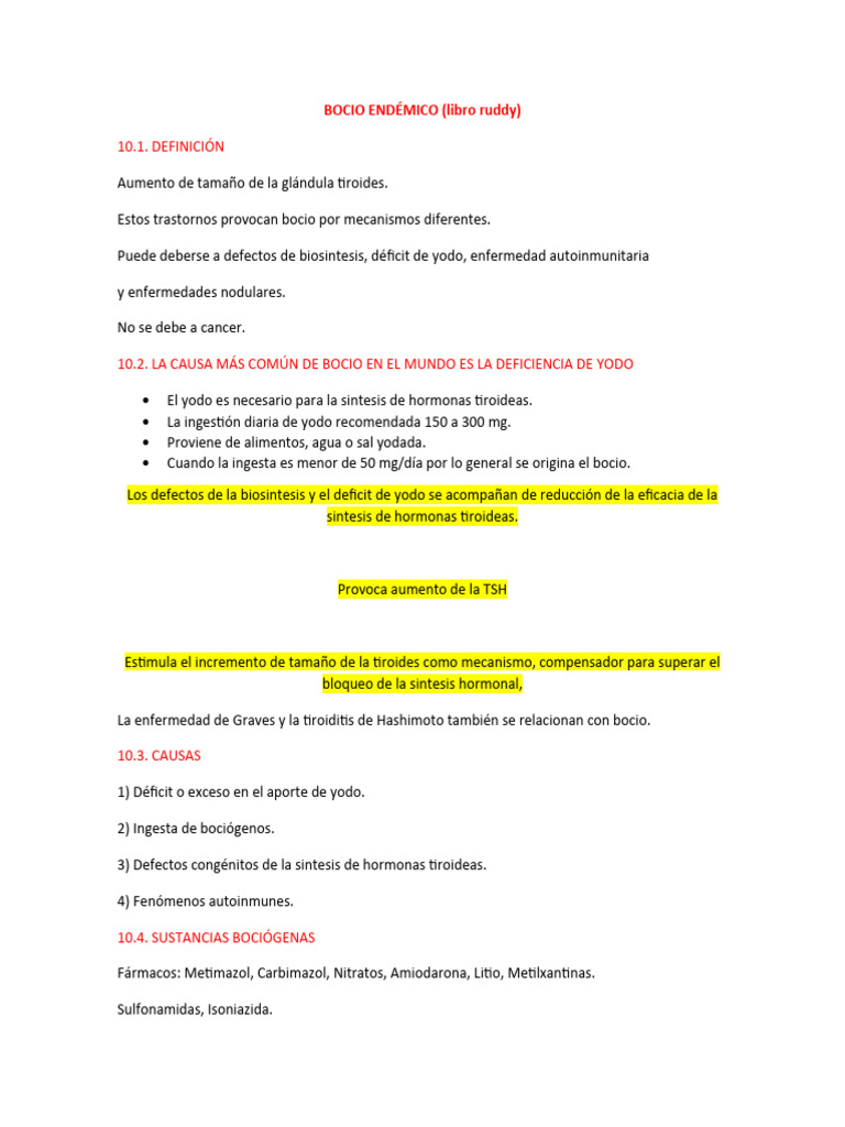 Bocio Edemico Diapos y Libro | PDF