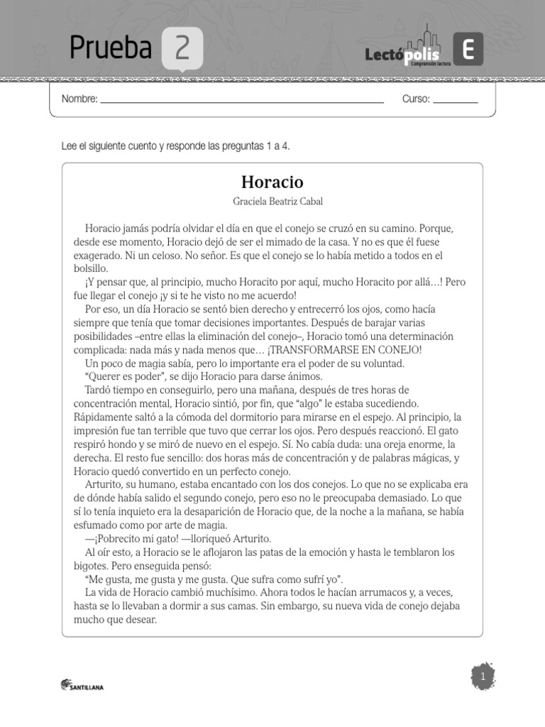 Lectopolis E Prueba 2 | PDF | Selva | Arboles