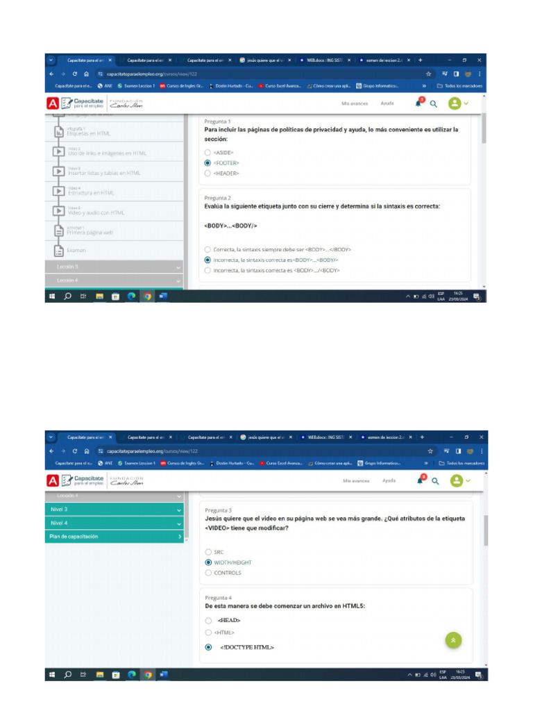 Desarrollo Front-End Nivel 2 Leccion 2 | PDF