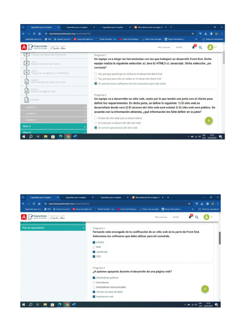 desarrollo front-end nivel 2 leccion 1 | PDF