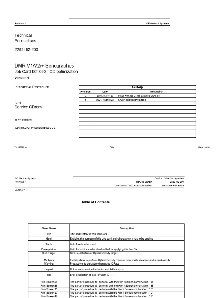 2283482-200 Ist50 DMR A0 Optimization | PDF | Microsoft Excel