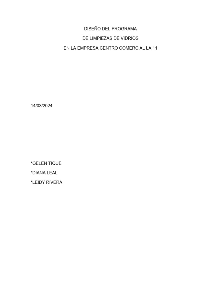 DISEÑO DEL PROGRAMA grupo 2024 | PDF | Cuerda | Equipo de protección personal