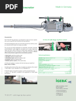 High Performance Thermal Fog Generators: Made in Germany | PDF ...