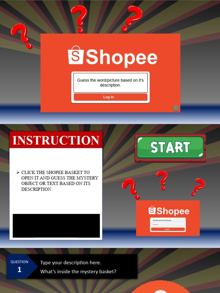 SHOPEE DELIVERY Powerpoint Template | PDF