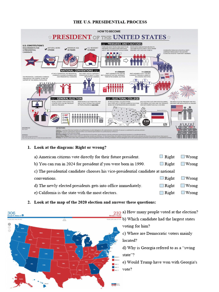 The US Election Process | PDF