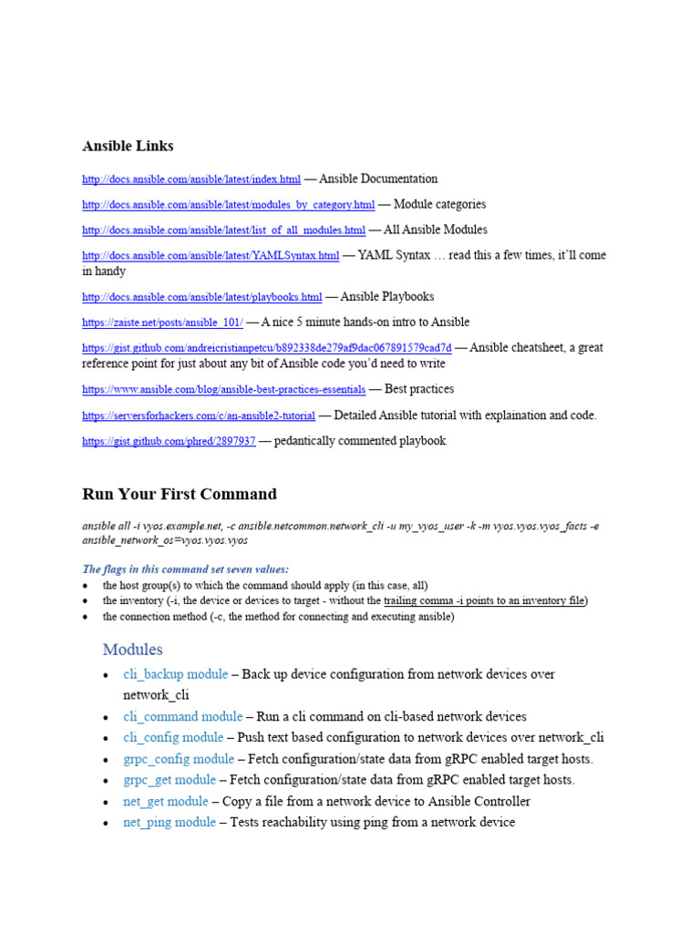 Ansible Master | PDF | Computing | Software