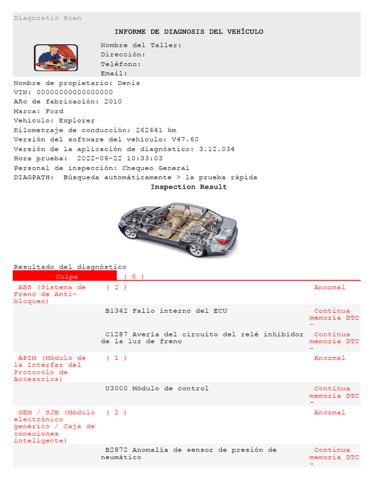 FORD (Código de Error) - 968590153578 - 20220622103303 - 104048 | PDF ...