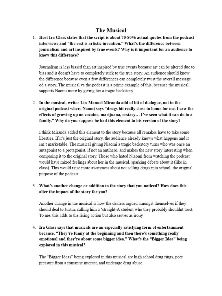 21 Chump Street Questions | PDF
