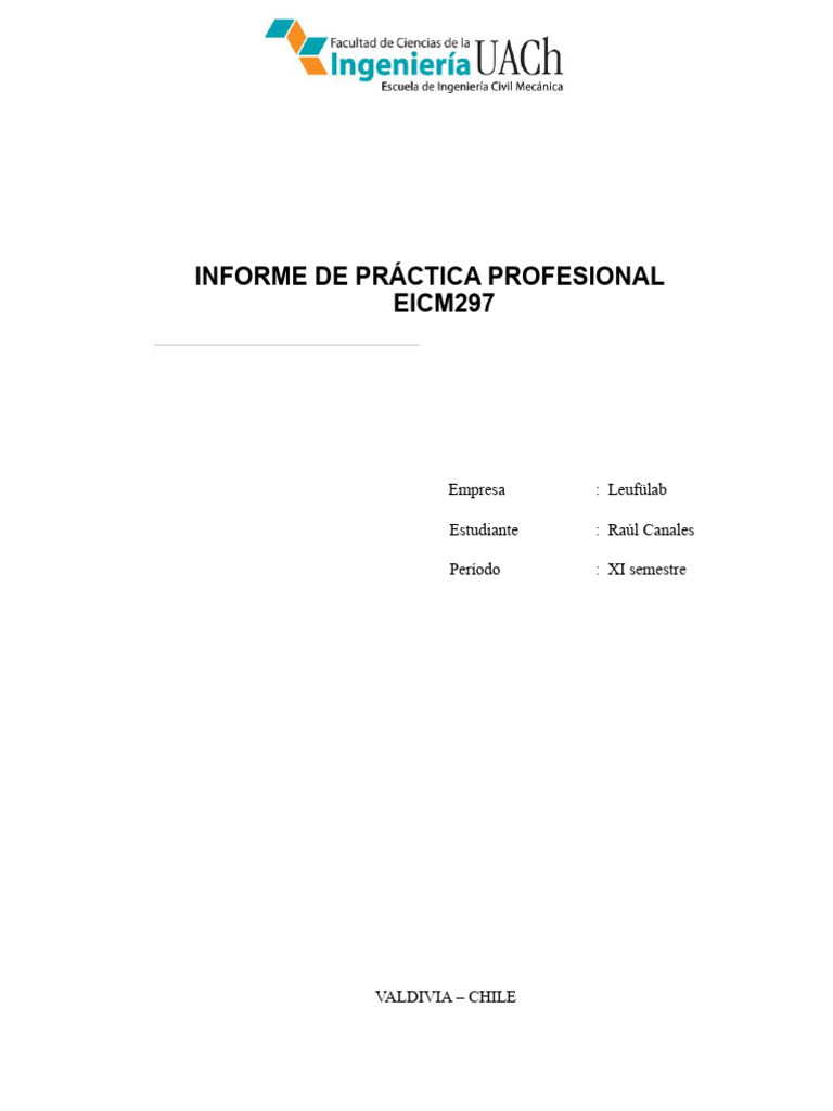 Informe Práctica Profesional ICM | PDF | Impresión 3d | Control numerico