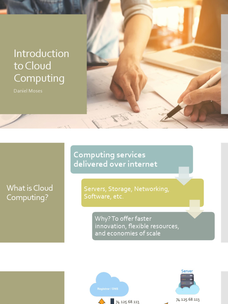 Introduction To Cloud Computing | PDF | Cloud Computing | Software As A Service
