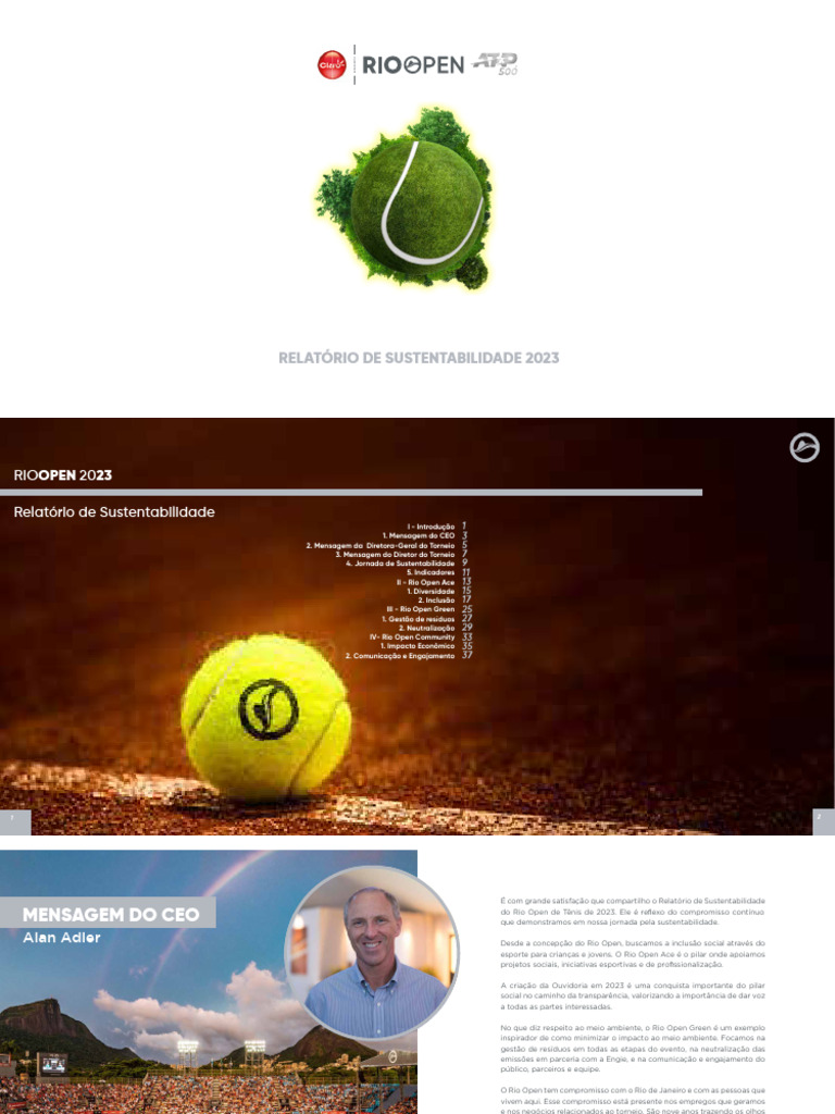 Relatorio Sustentabilidade 2023 Download Grátis Pdf Desperdício