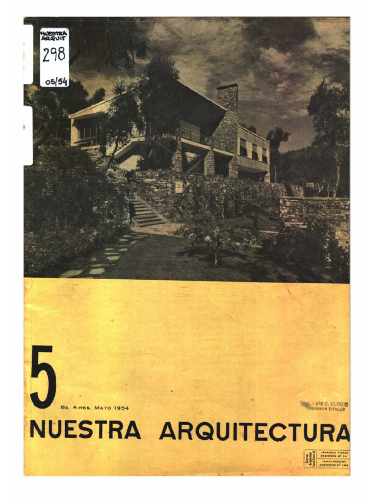 Nuestra Arquitectura Número 298 Mayo 1954 PDF | PDF
