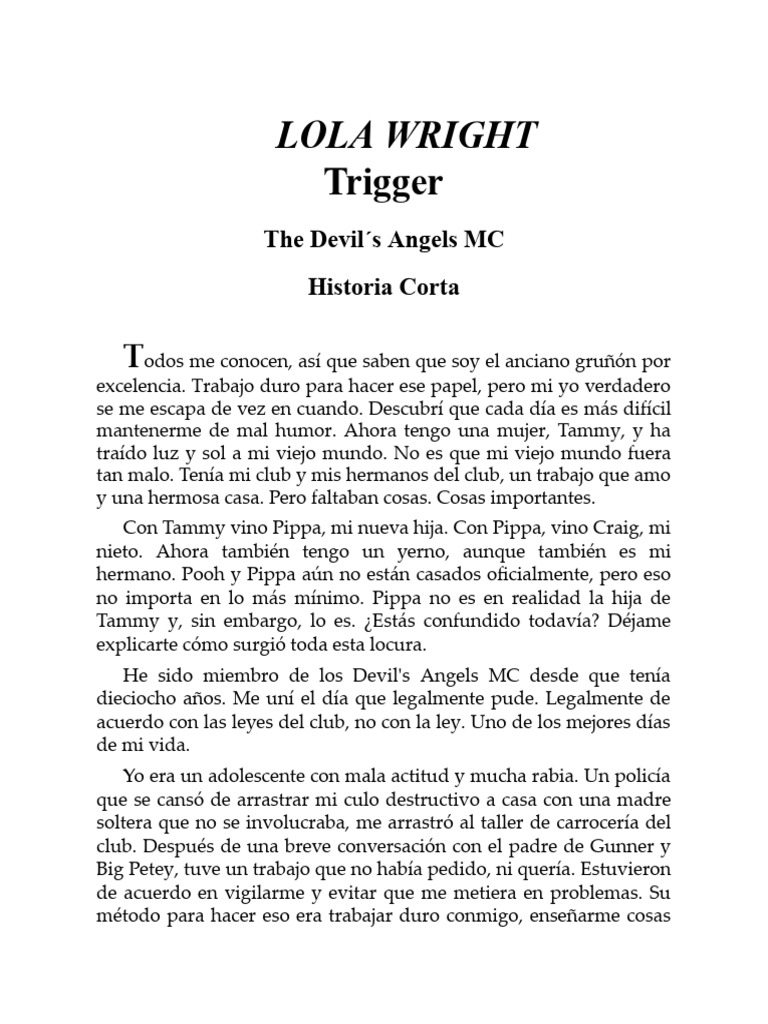 Trigger | PDF | Amor